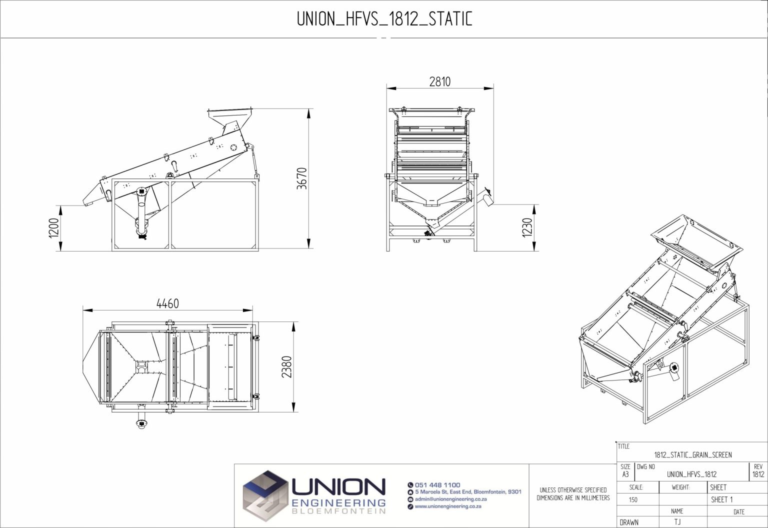 Agriculture Screens | Union Engineering